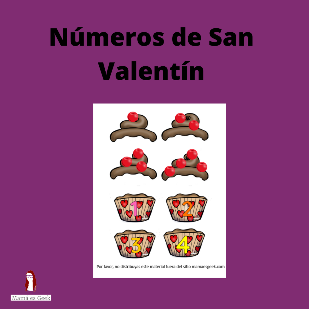 Números de San Valentín – Mamá es Geek